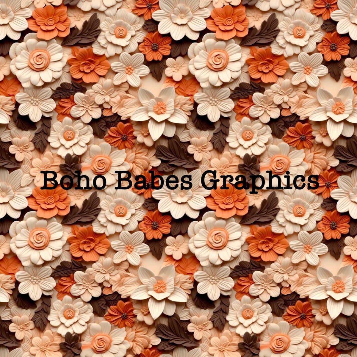 Boho Babes Graphics - 3d browns – Brianna's Bow Supply Shoppe LLC
