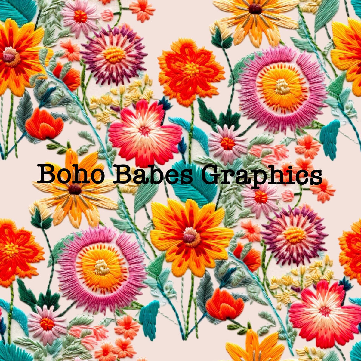 Boho Babes Graphics - Embroidery – Brianna's Bow Supply Shoppe LLC
