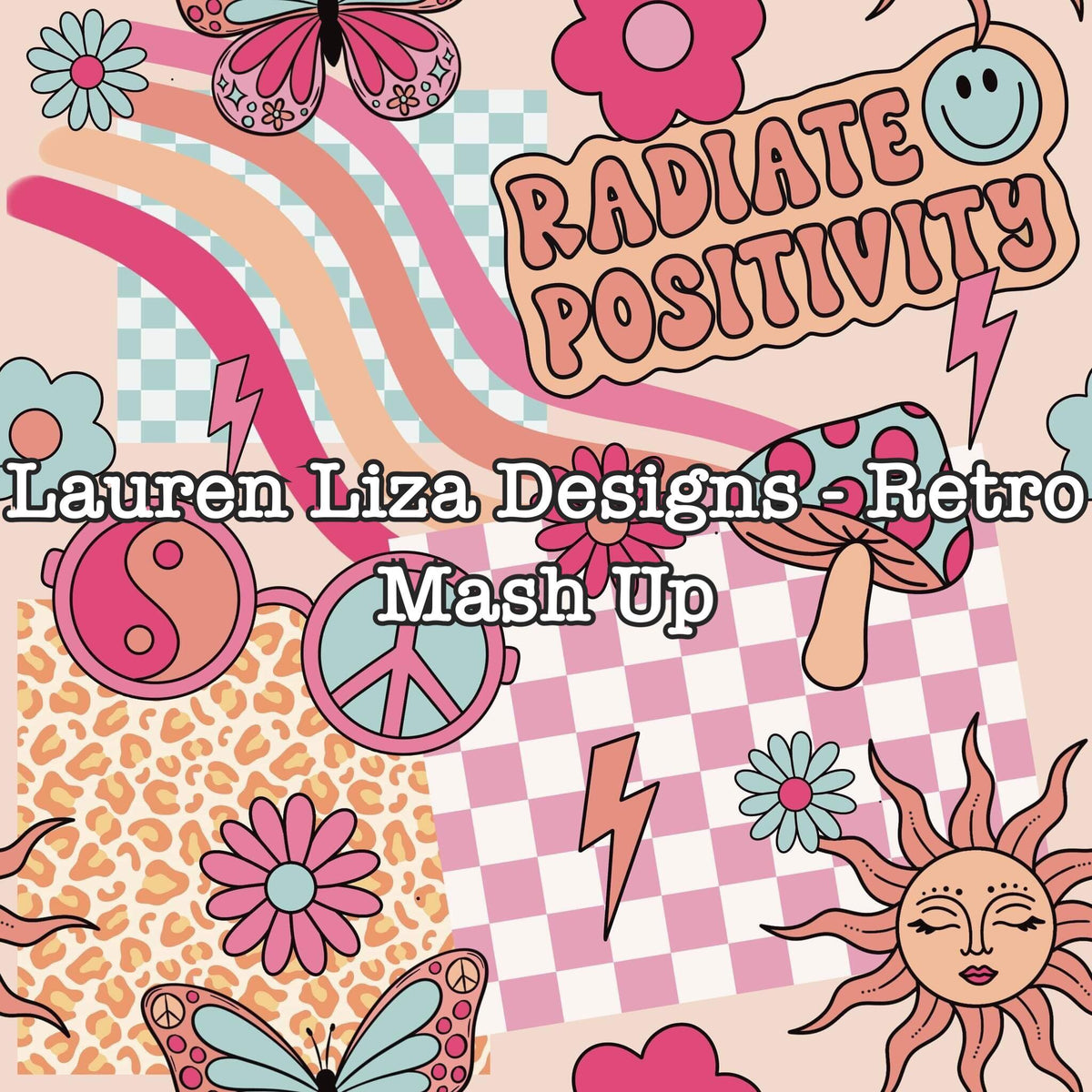 Lauren Liza Designs - Retro Mash Up – Brianna's Bow Supply Shoppe LLC
