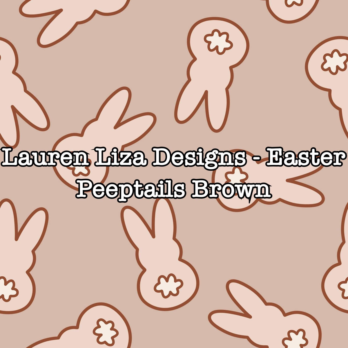 Lauren Liza Designs - Easter Peep tails Brown – Brianna's Bow Supply ...