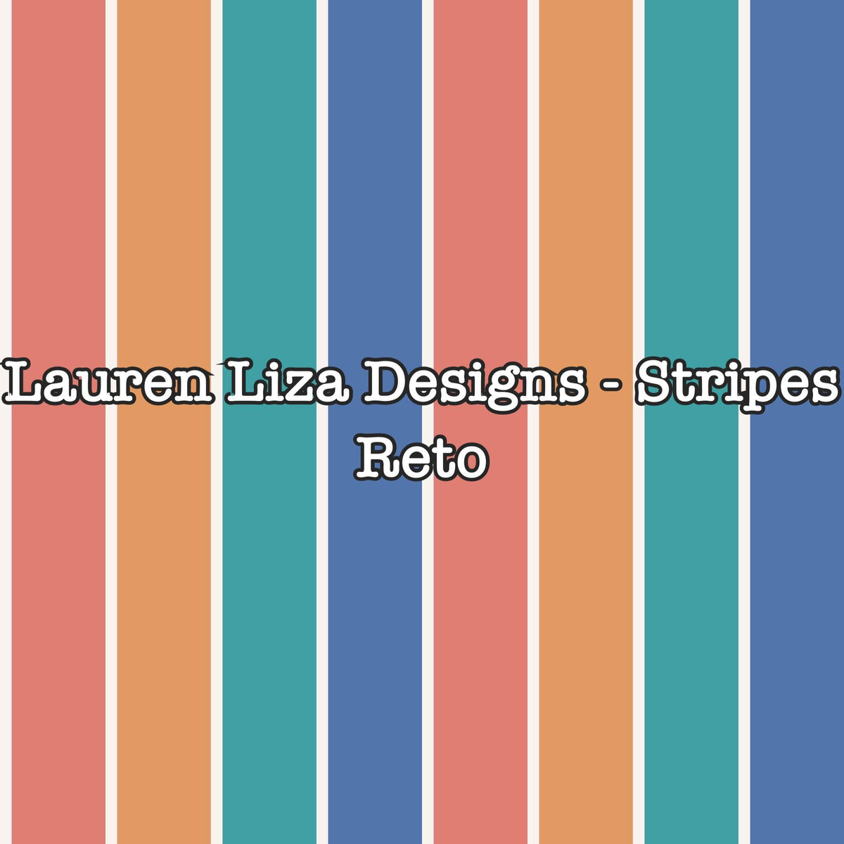 Lauren Liza Designs - Stripes Reto – Brianna's Bow Supply Shoppe LLC