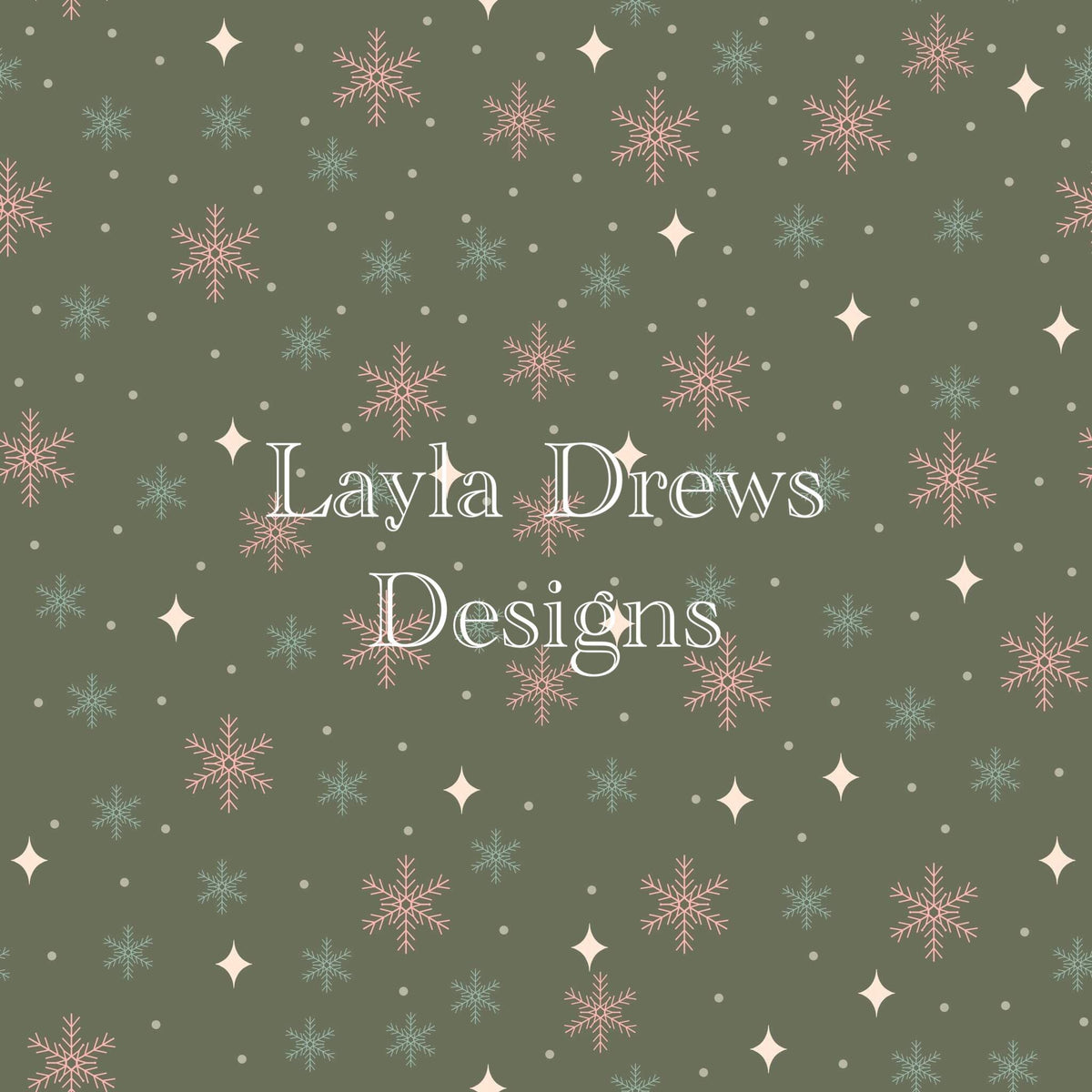 Layla Drew's Designs - Boho Snow Flakes – Brianna's Bow Supply Shoppe LLC