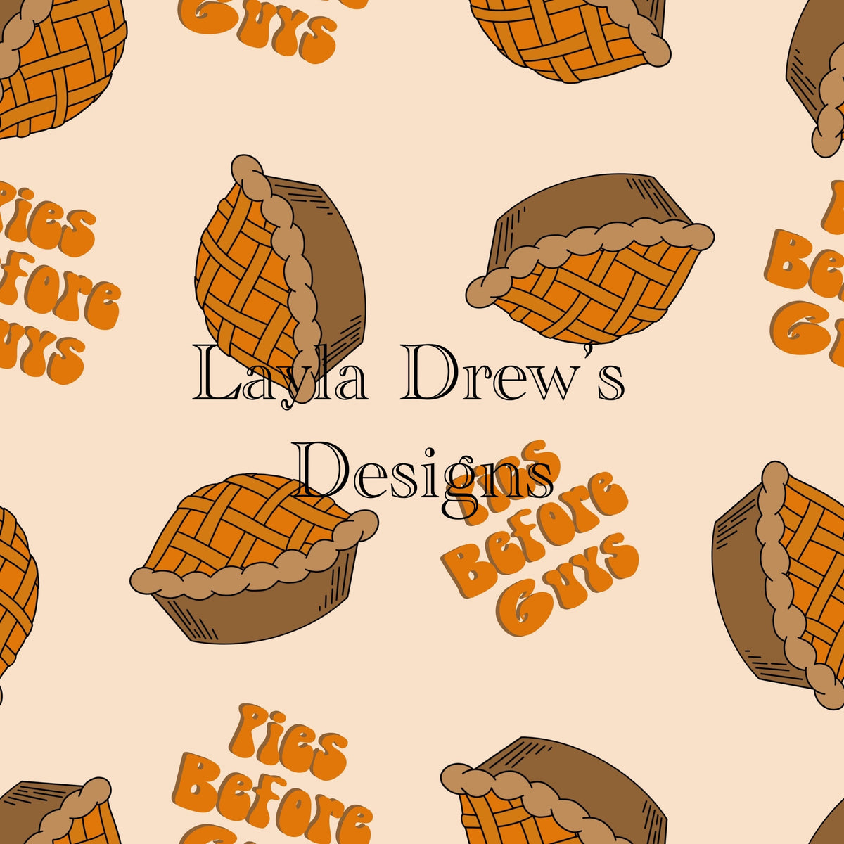Layla Drew's Designs - Fries Before Guys – Brianna's Bow Supply Shoppe LLC